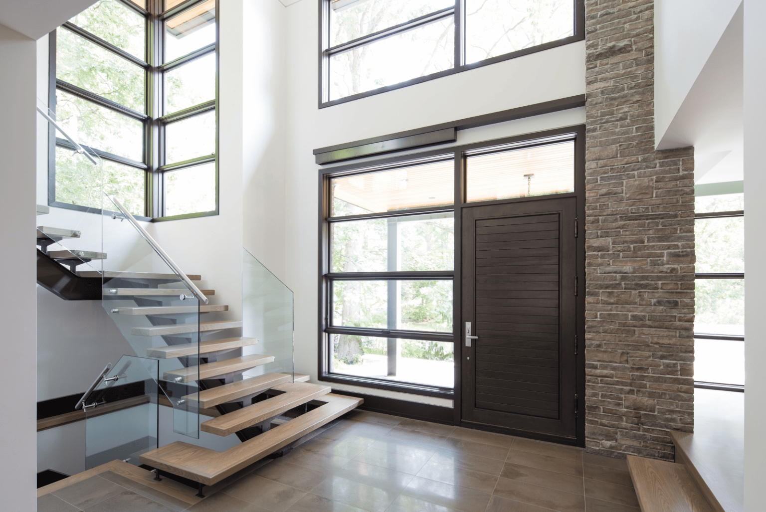 Installing Windows in a Stairwell | Pella Windows & Doors of Wisconsin